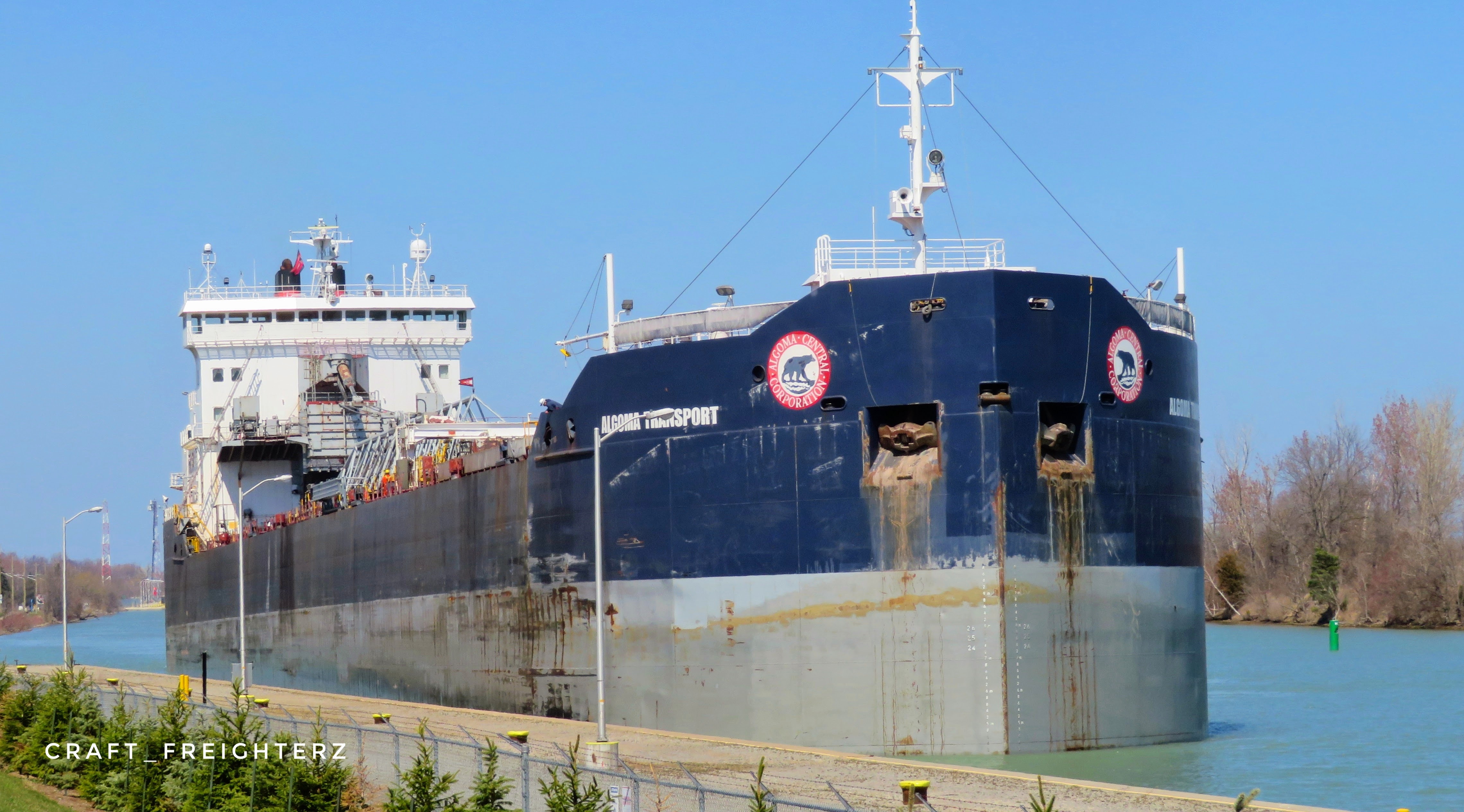 The ship Algoma Transport built in 1979. – Craft_Freighterz