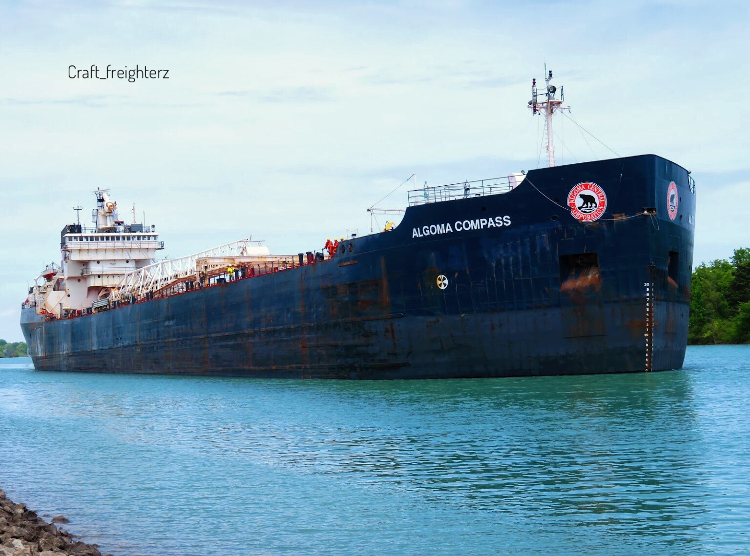 The ship Algoma Compass – Craft_Freighterz