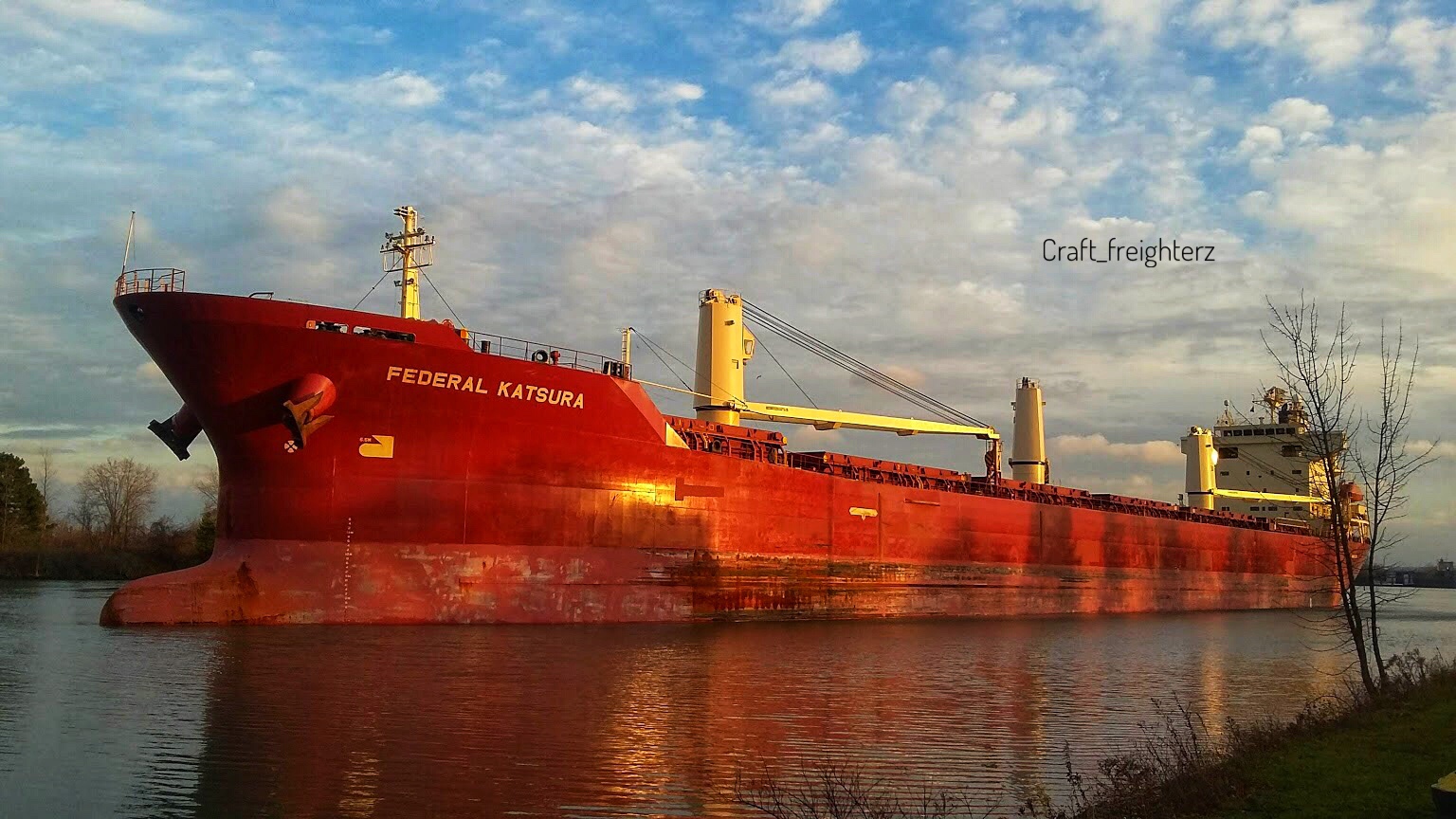 A look back: The ship Federal Katsura, seen here in 2015. – Craft ...