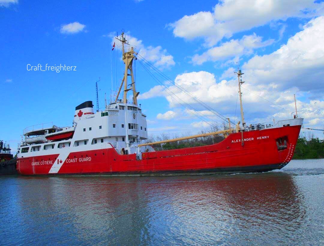 A look back: The Canadian Coast Guard ship Alexander Henry. – Craft ...
