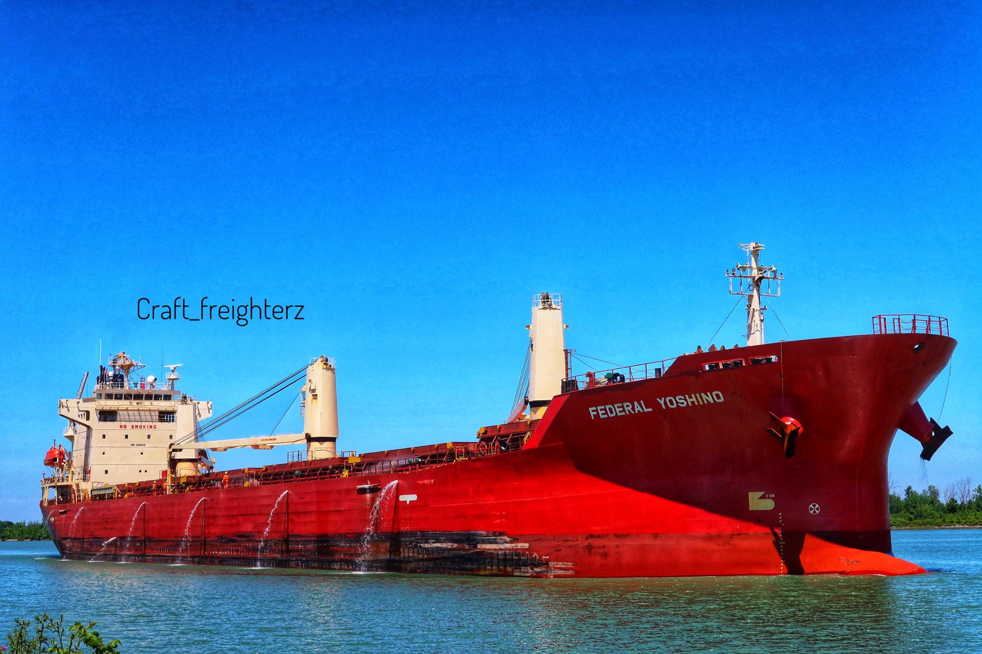 The ship Federal Yoshino. – Craft_Freighterz